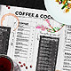 Coffee Menu, Print Templates | GraphicRiver