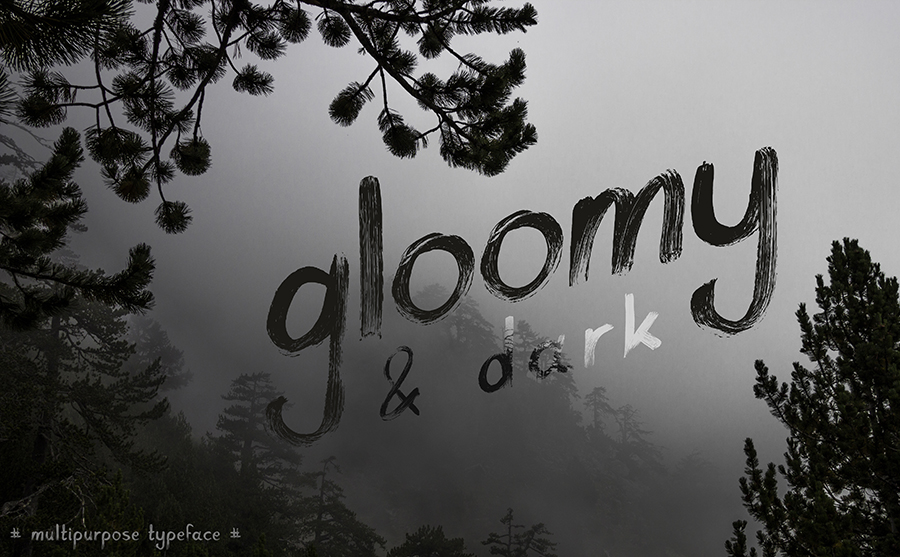 Handwritten Paint Typeface, Fonts | GraphicRiver