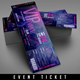 VIP Event Tickets Template, Print Templates | GraphicRiver