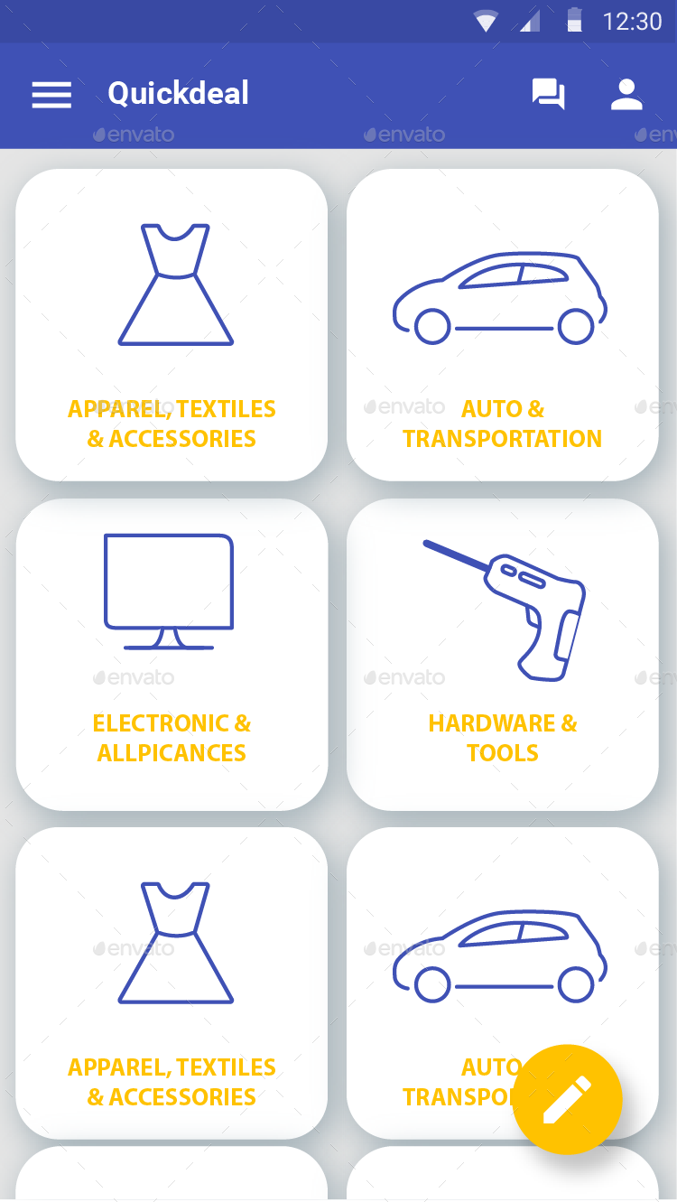 Classifieds App UI Kit | Re-seller App UI Kit | Online Buying Selling ...