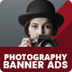 Girl Photography Banners Ads, Web Elements | GraphicRiver