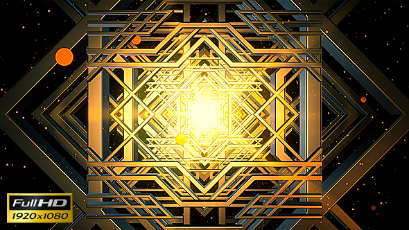 Art Deco Loop Background by idimair | VideoHive