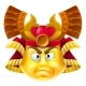Samurai Emoji Emoticon by Krisdog | GraphicRiver