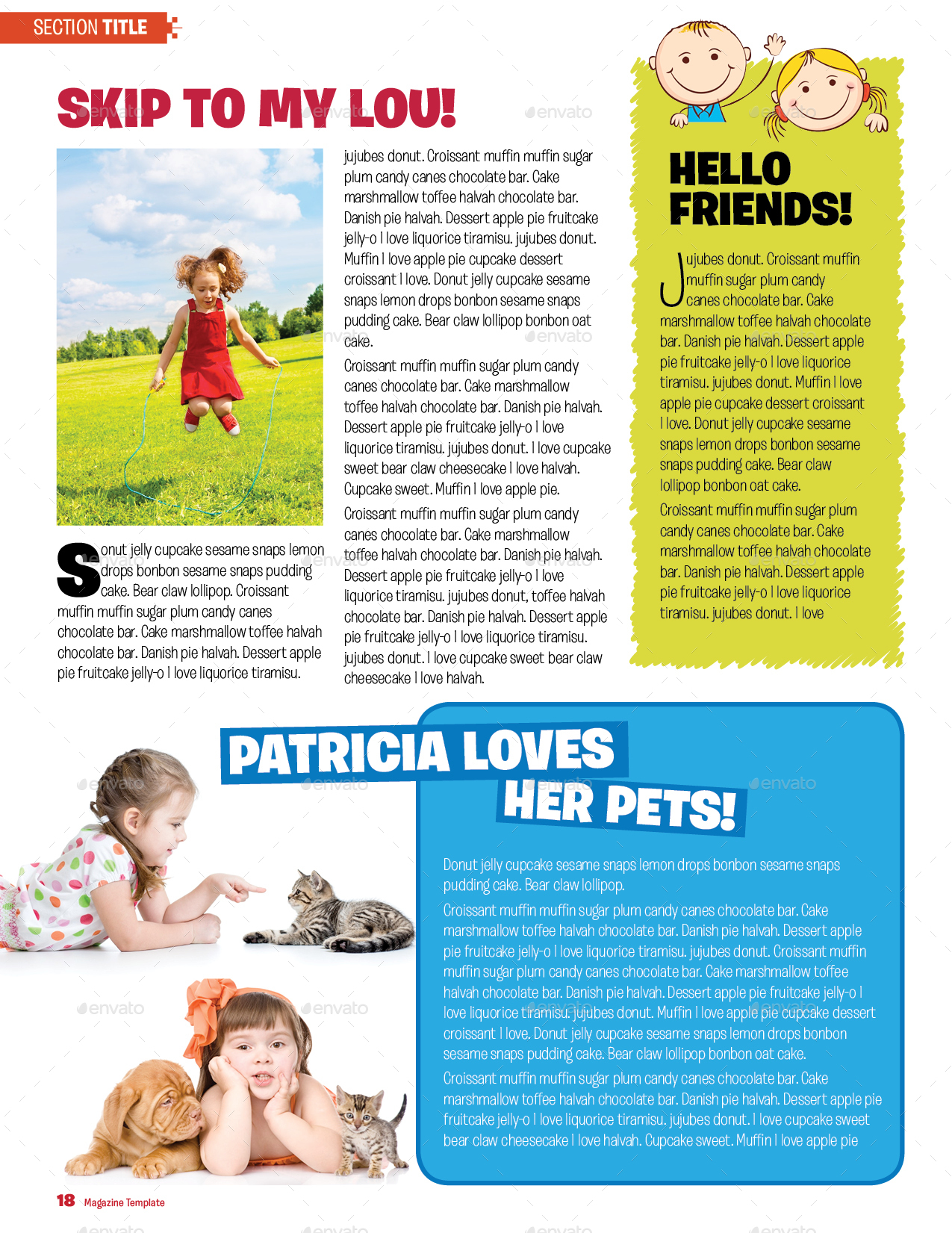 Kids Magazine by Eliasmwangi | GraphicRiver