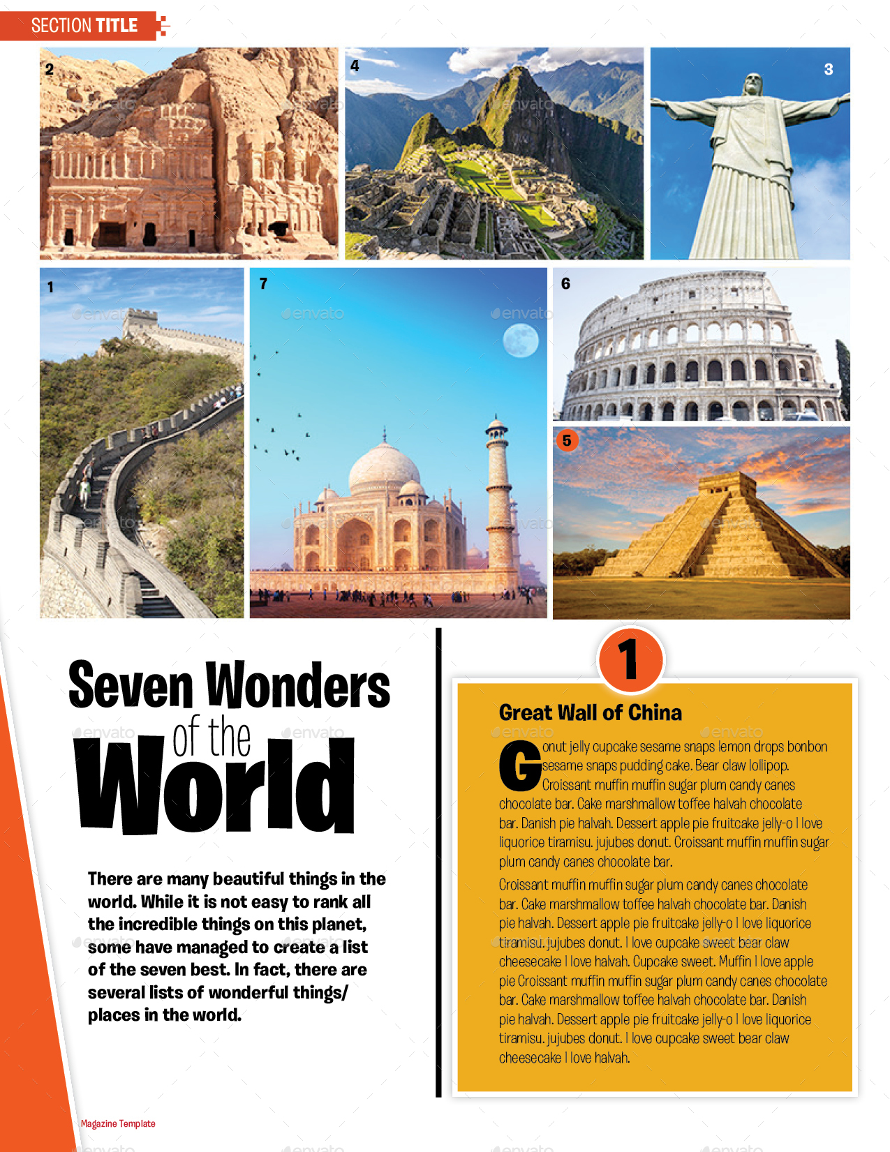 Kids Magazine, Print Templates | GraphicRiver