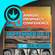 Annual Prophecy Conference Flyer Template, Print Templates | GraphicRiver