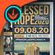 Blessed Hope Prophecy Conference Church Flyer Template, Print Templates
