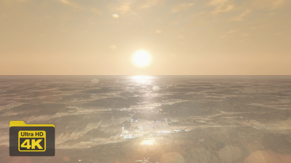 4K Ocean Sunset, Motion Graphics | VideoHive