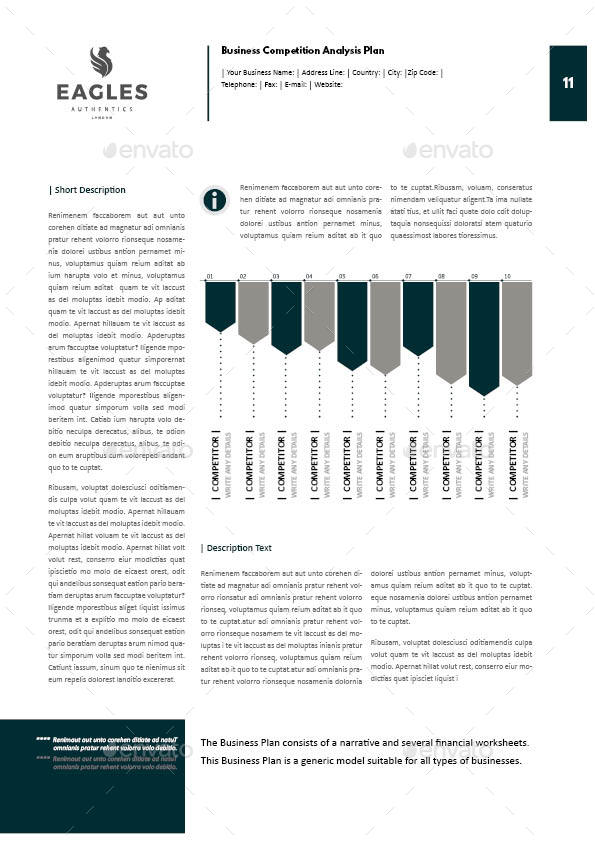 Business Competition Analysis Plan by Keboto | GraphicRiver