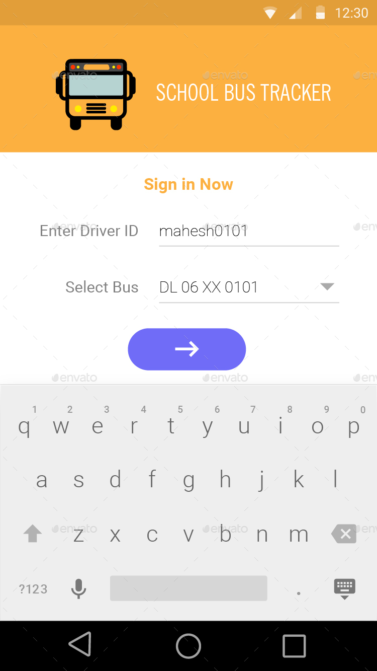 2 App UI Kit| School Bus Tracking UI| Parents-Child Tracking UI| Smart ...