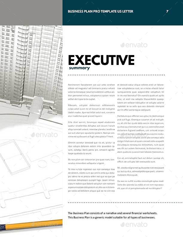 Business Plan Pro Template US Letter by Keboto | GraphicRiver