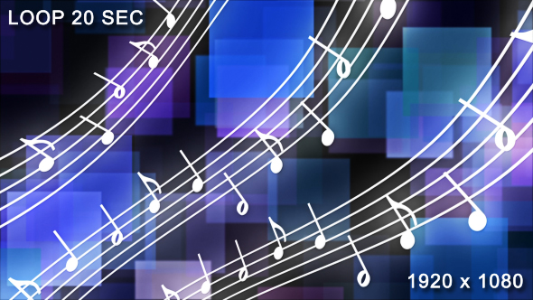 Motion Musical Notes, Motion Graphics | VideoHive