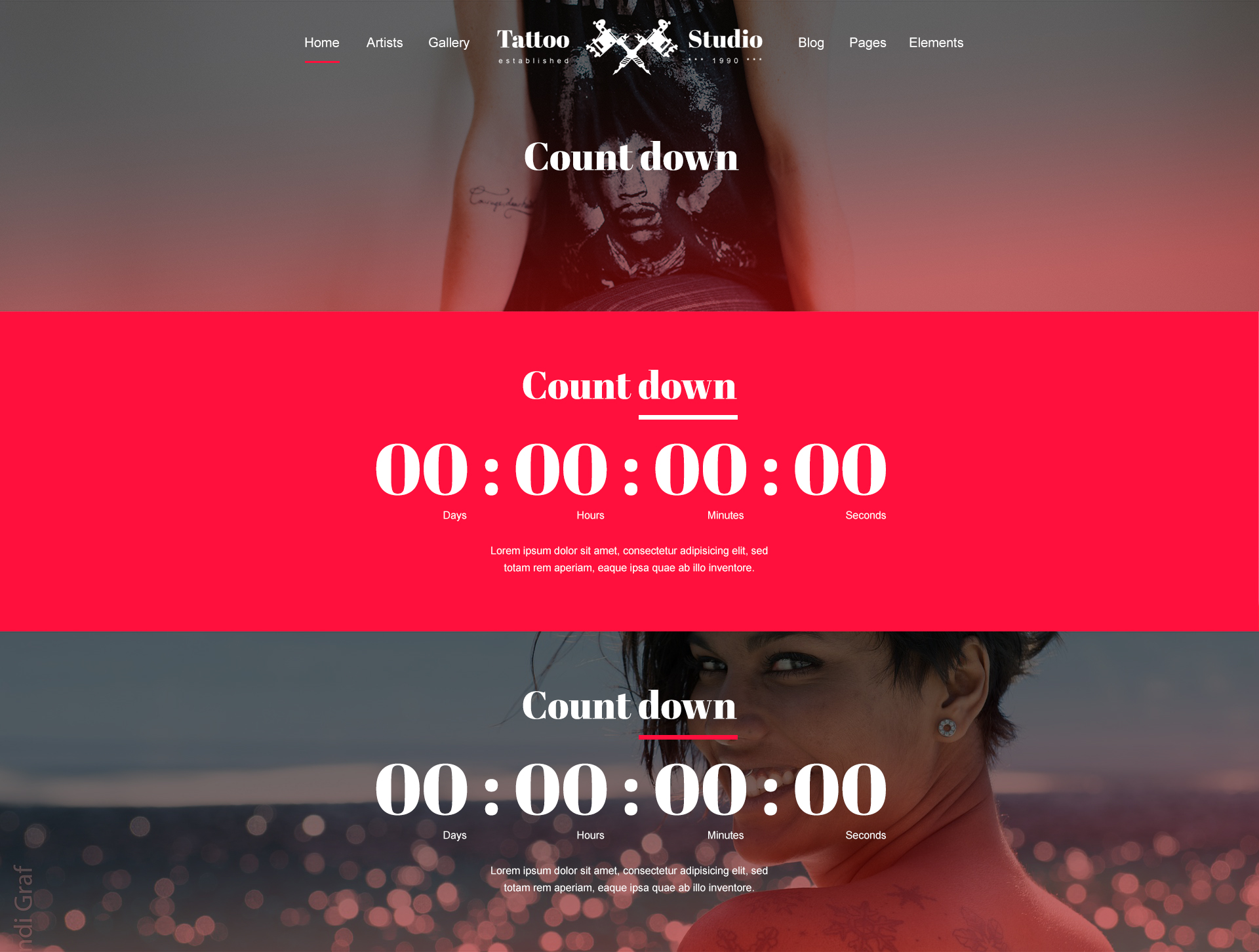 Tattoo - Tattoo Studio HTML Template by FutureTeam | ThemeForest