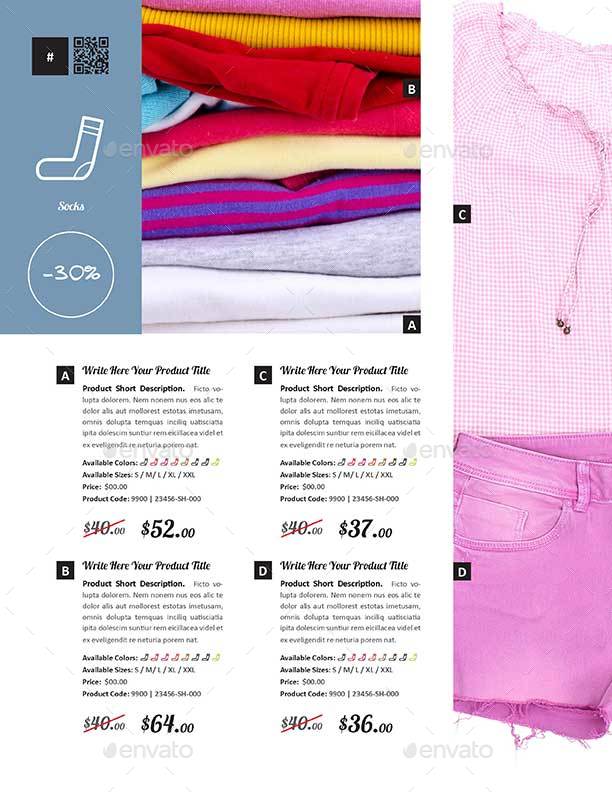 50 Pages Product Catalogue Template by Keboto | GraphicRiver