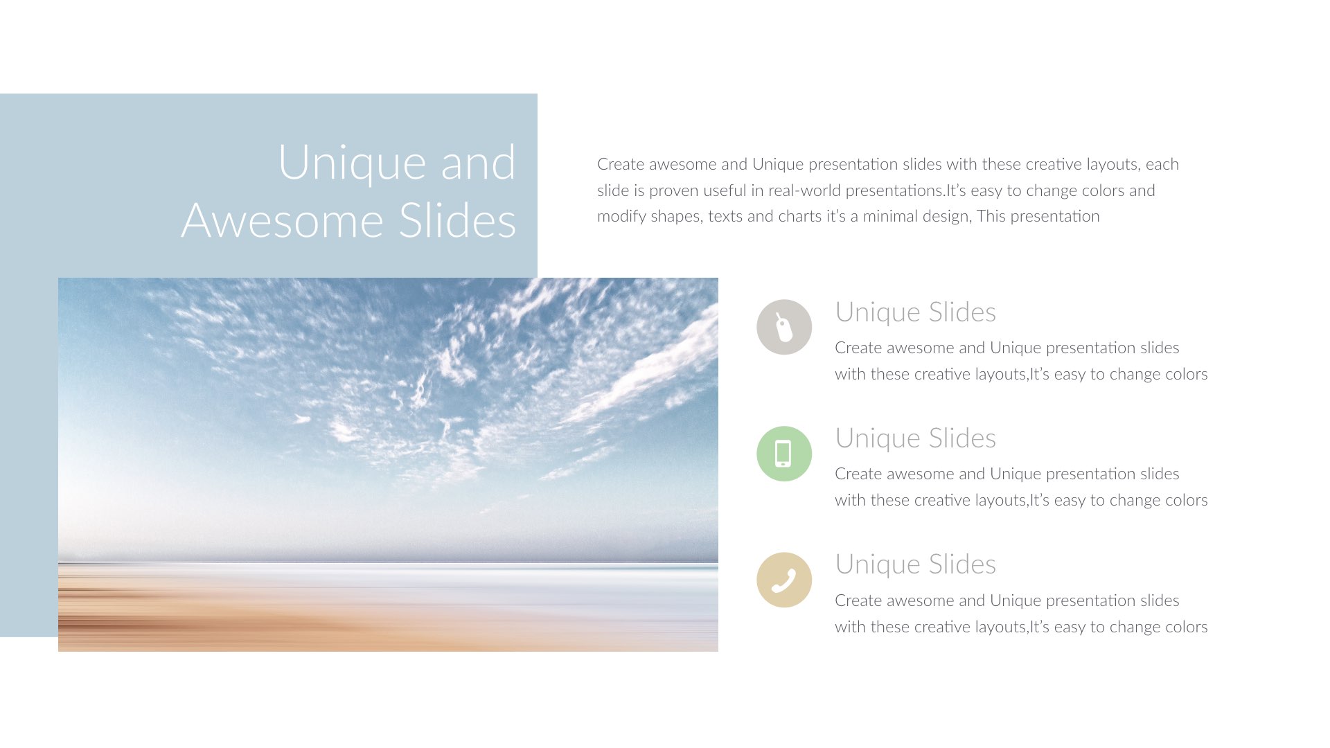 Light - PowerPoint Presentation Template, Presentation Templates ...