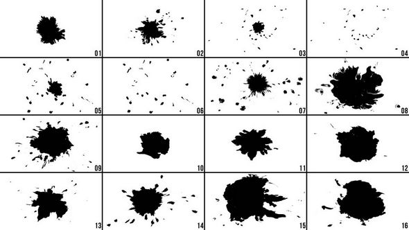 Ink Drop Big Pack - 03 (26 Unique Inks), Motion Graphics | VideoHive