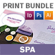 Spa Print Bundle 7, Print Templates | GraphicRiver