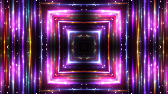 Colorful Lines Disco, Motion Graphics | VideoHive