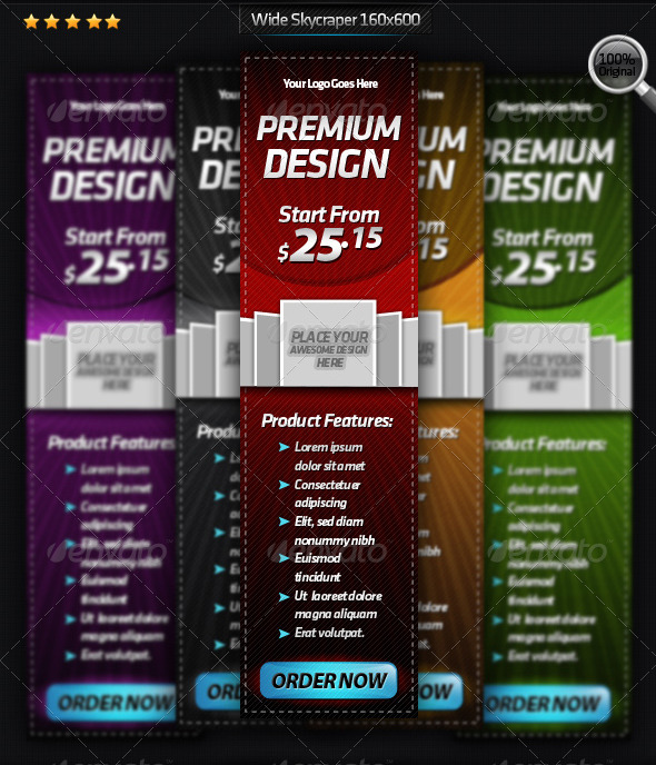 Premium Banner-Mega Pack-For Online Advertisement, Web Elements ...