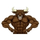 Tough Bull Mascot, Vectors | GraphicRiver