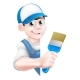 Cartoon Painter Decorator, Vectors | GraphicRiver