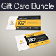 Gift Card Bundle, Print Templates | GraphicRiver