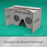 Google Cardboard Mockup, Graphics | GraphicRiver
