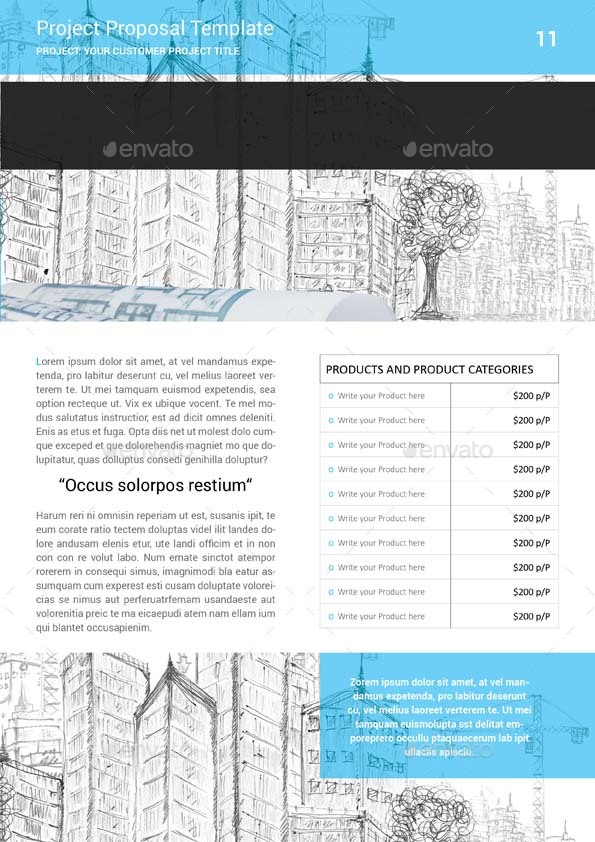 Project Proposal Template by Keboto | GraphicRiver