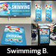Swimming Advertising Bundle, Print Templates | GraphicRiver