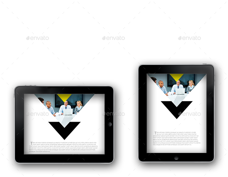 Ipad&Tablet Business Shape Magazine, ePublishing | GraphicRiver