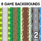 8 Top-Down Game Backgrounds Set 2, Game Assets | GraphicRiver