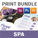 Spa Print Bundle 8, Print Templates | GraphicRiver