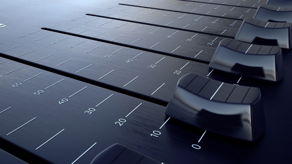 Sliding Fader with Volume Inscription, Motion Graphics | VideoHive