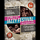 Jazz Event Flyer / Poster, Print Templates | GraphicRiver