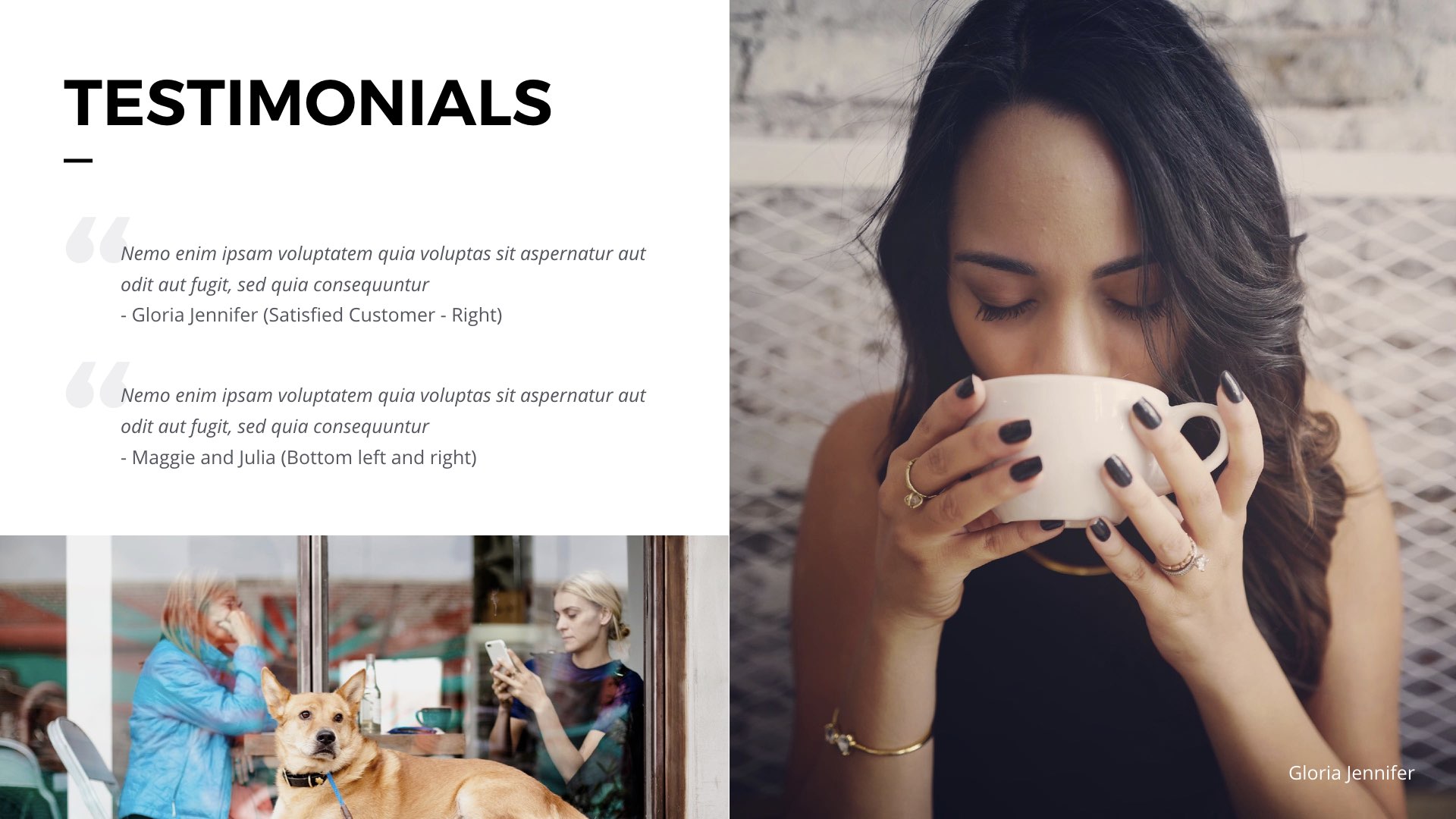 Caffeine - Minimal Presentation Template, Presentation Templates ...