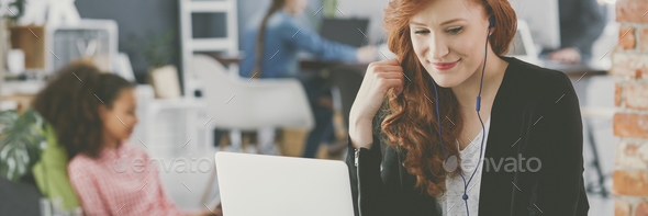 Freelancers in office Stock Photo by bialasiewicz | PhotoDune