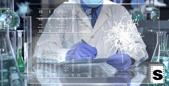 Laboratory Screen, Stock Footage | VideoHive