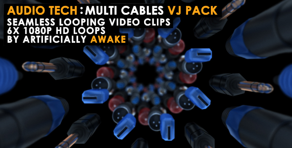 Audio Tech - Multi Cables, Motion Graphics | VideoHive