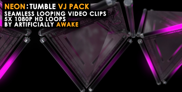 Neon - Tumble, Motion Graphics | VideoHive
