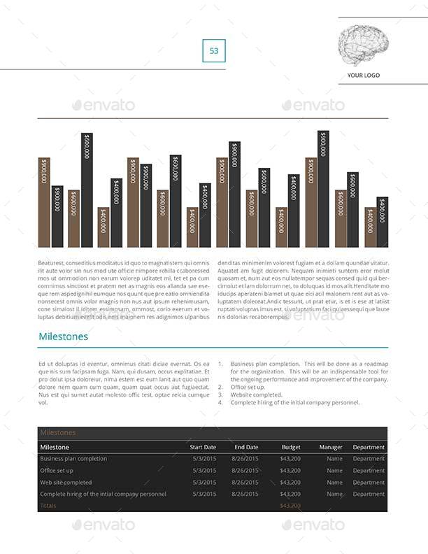 THE Business Plan - Multipurpose v2 US Letter by Keboto | GraphicRiver