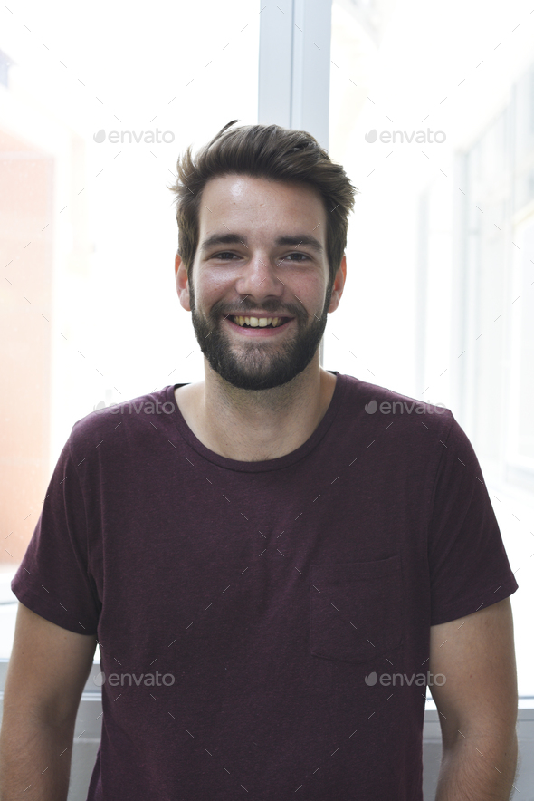 Startup Business People Face Smile Expression Portrait Stock Photo by ...