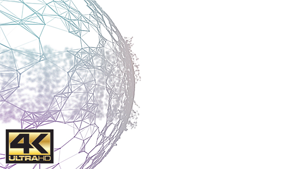 Plexus Sphere 4K Ultra HD, Motion Graphics | VideoHive