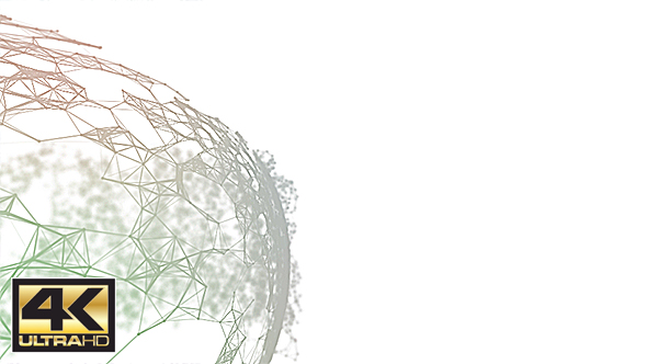 Plexus Sphere 4K Ultra HD, Motion Graphics | VideoHive