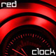 Red Clock by cinema4design | VideoHive