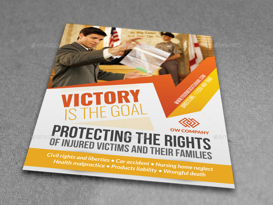Law Firm Flyer Template Vol.2, Print Templates | GraphicRiver