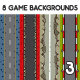 8 Top-Down Game Backgrounds Set 3, Game Assets | GraphicRiver