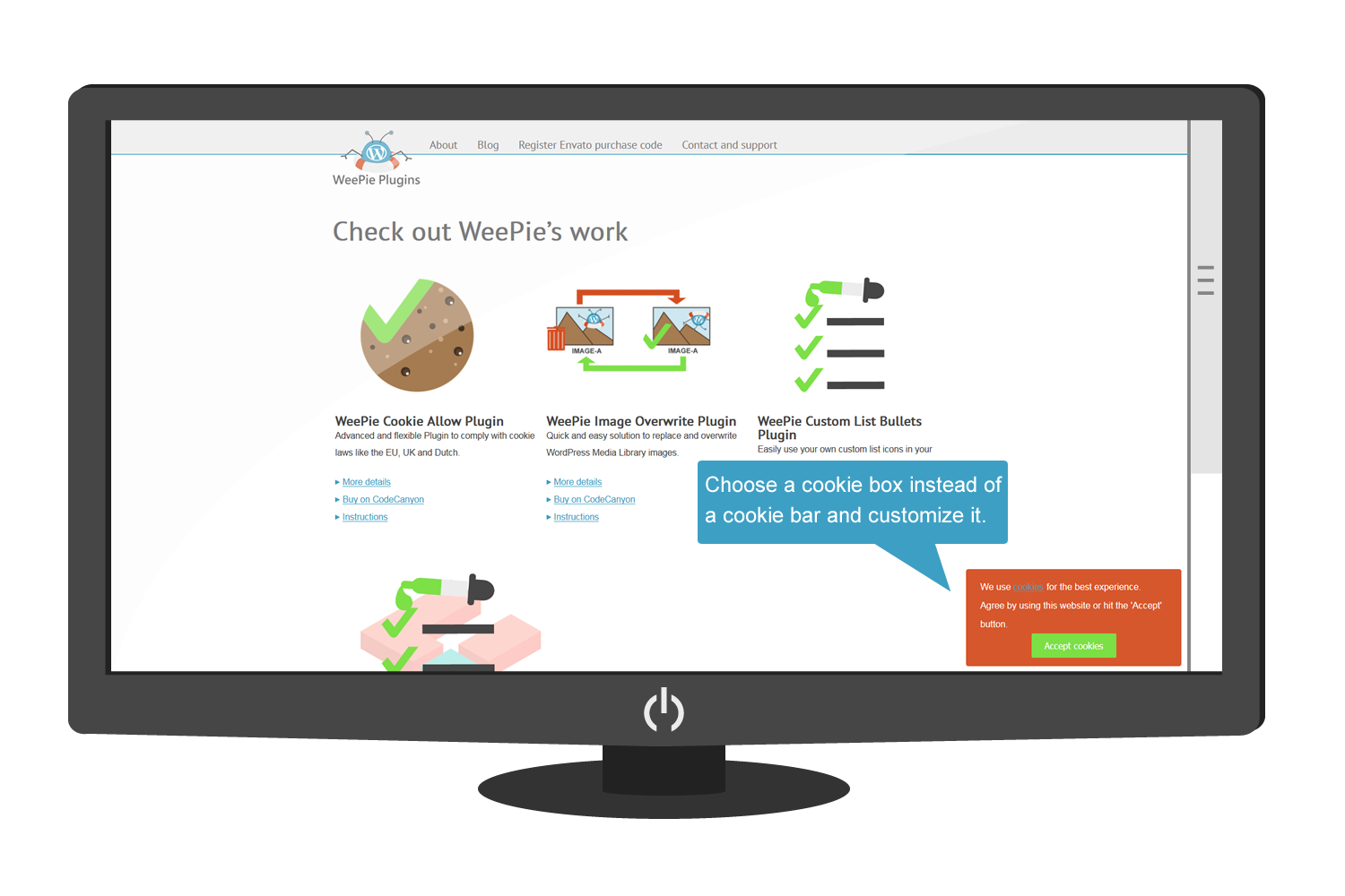 WeePie Cookie Allow - Easy & Complete Cookie Consent Plugin by WeePiePlugins