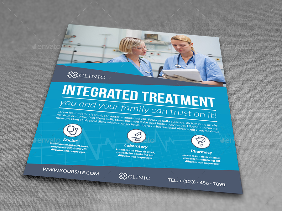 Medical Care Advertising Bundle, Print Templates | GraphicRiver