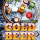 Cold Beer Flyer Template, Print Templates | GraphicRiver