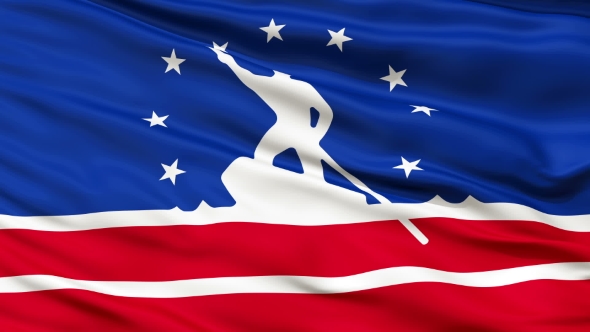 Waving National Flag of Richmond City, Motion Graphics | VideoHive